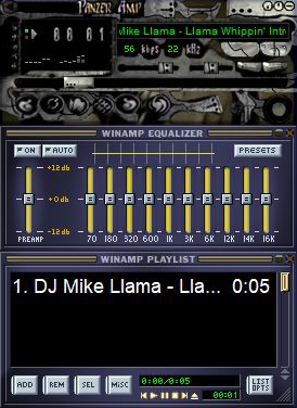 Panzer Dragoon Legacy - Panzer Amp Winamp Skin 1