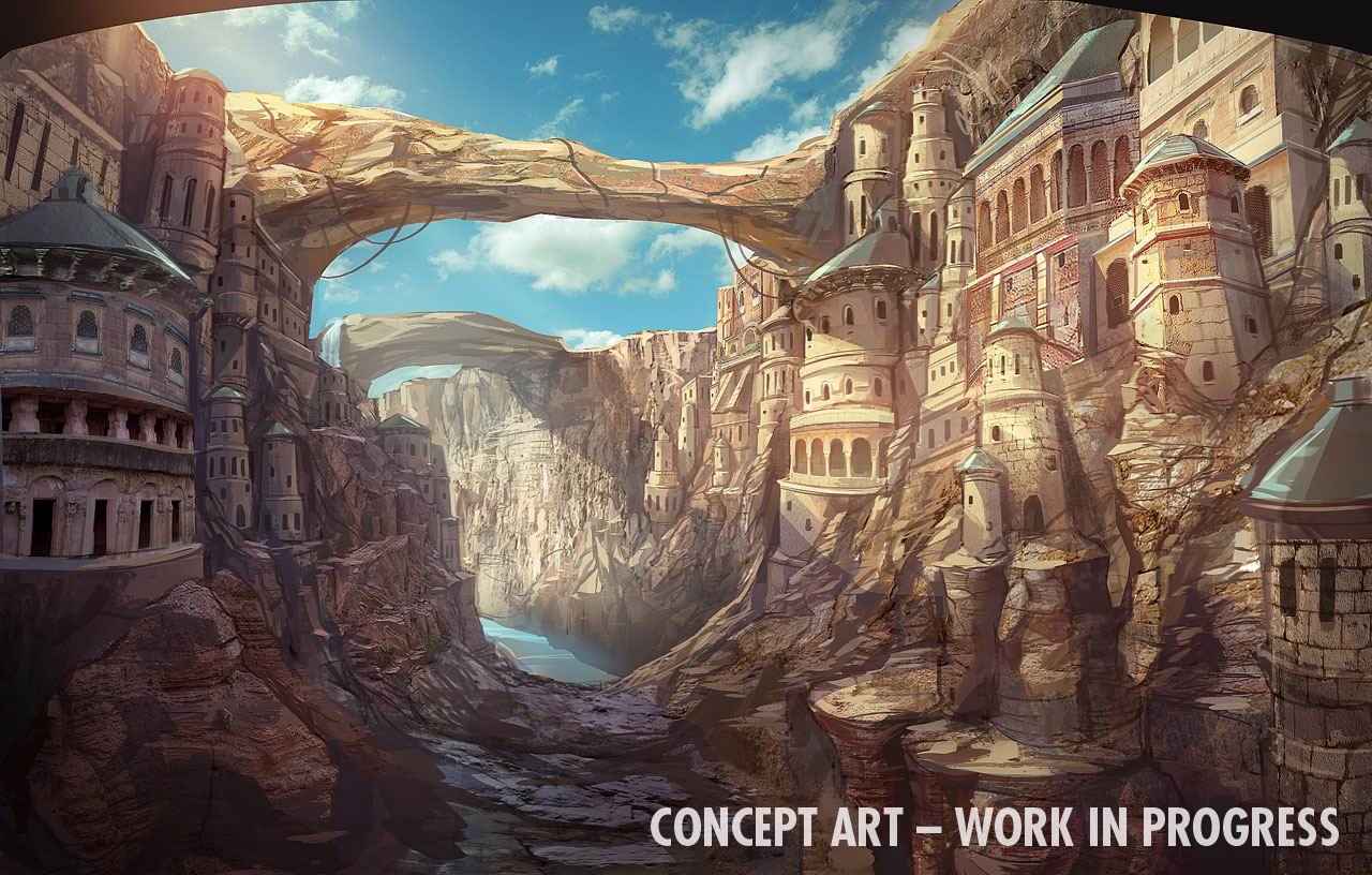 Sonic Level Concept Art