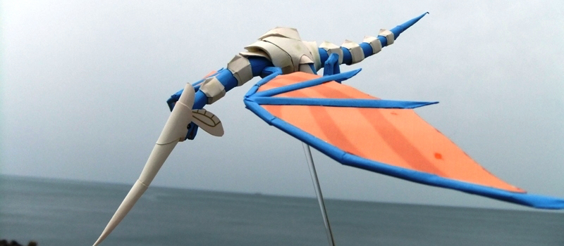 Panzer Dragoon Legacy - Blue Dragon Papercraft