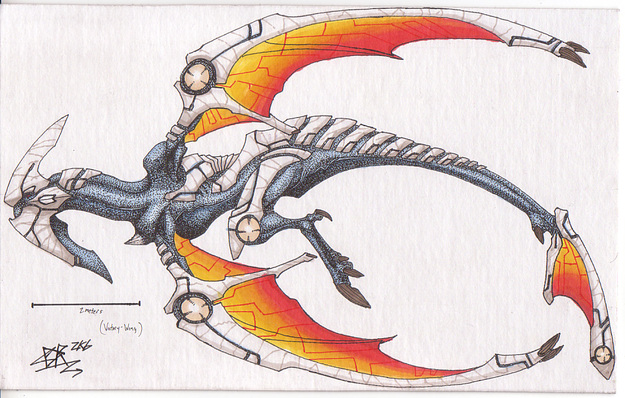 Panzer Dragoon Legacy - Victory Wing Diagram