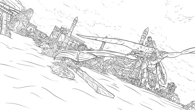 Panzer Dragoon Legacy - Panzer Dragoon: Remake Episode 1 Fan Art