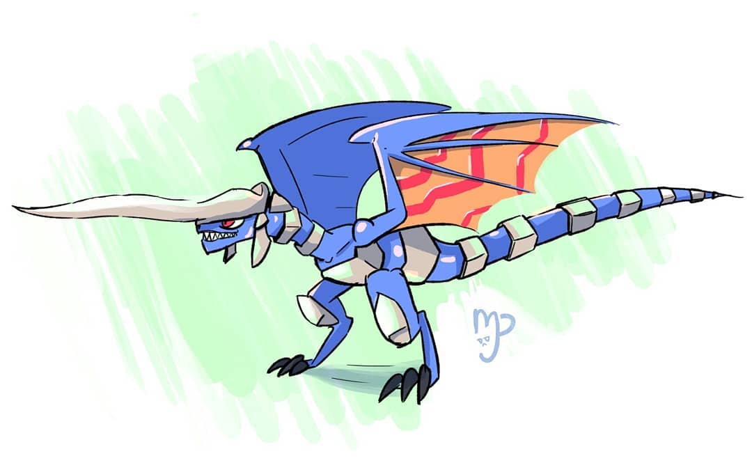 Panzer Dragoon Legacy - Blue Dragon Fan Art