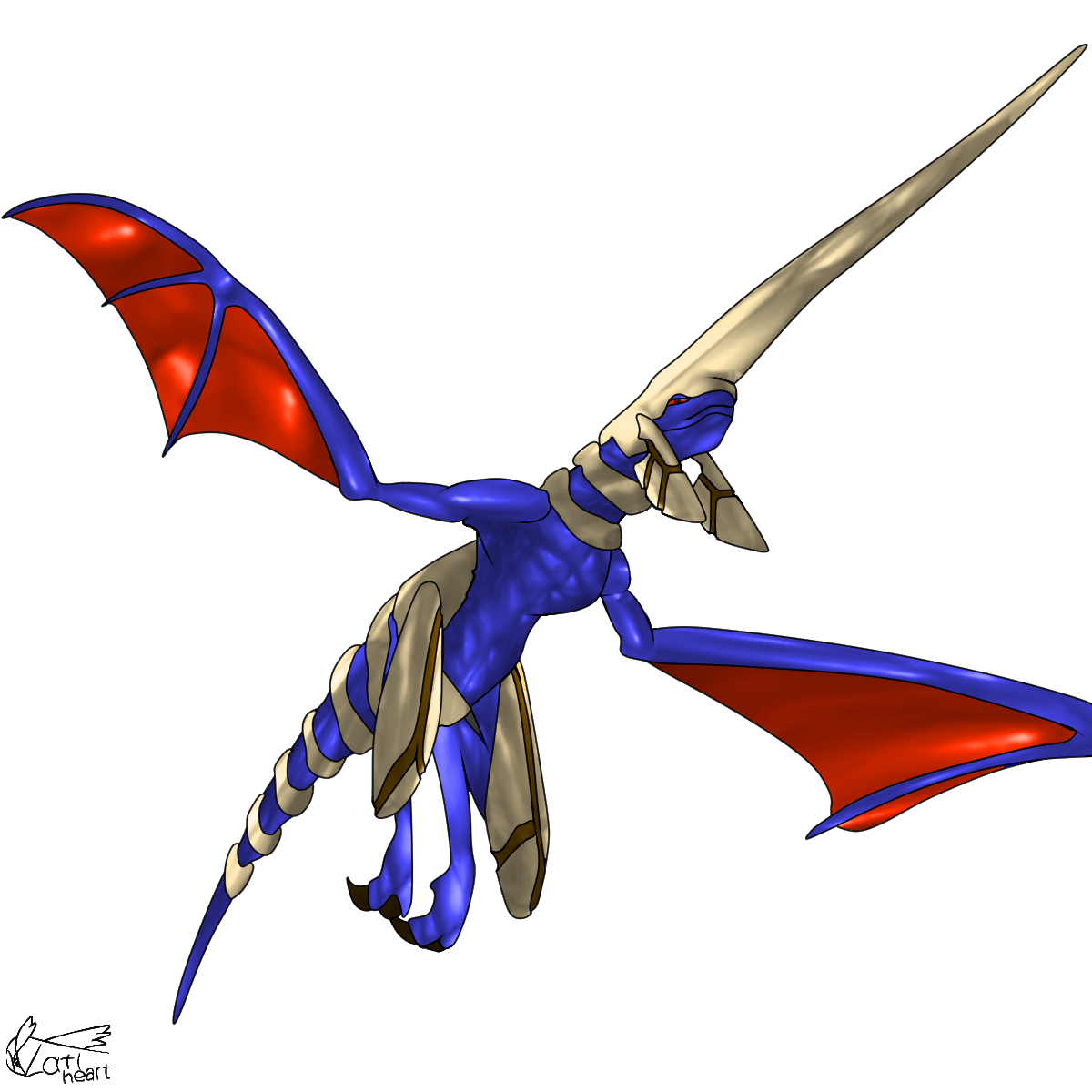 Panzer Dragoon Legacy - Blue Dragon Fan Art