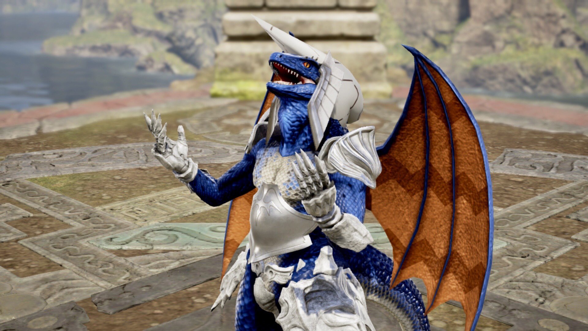 Panzer Dragoon Legacy - Soulcalibur 6 Blue Dragon