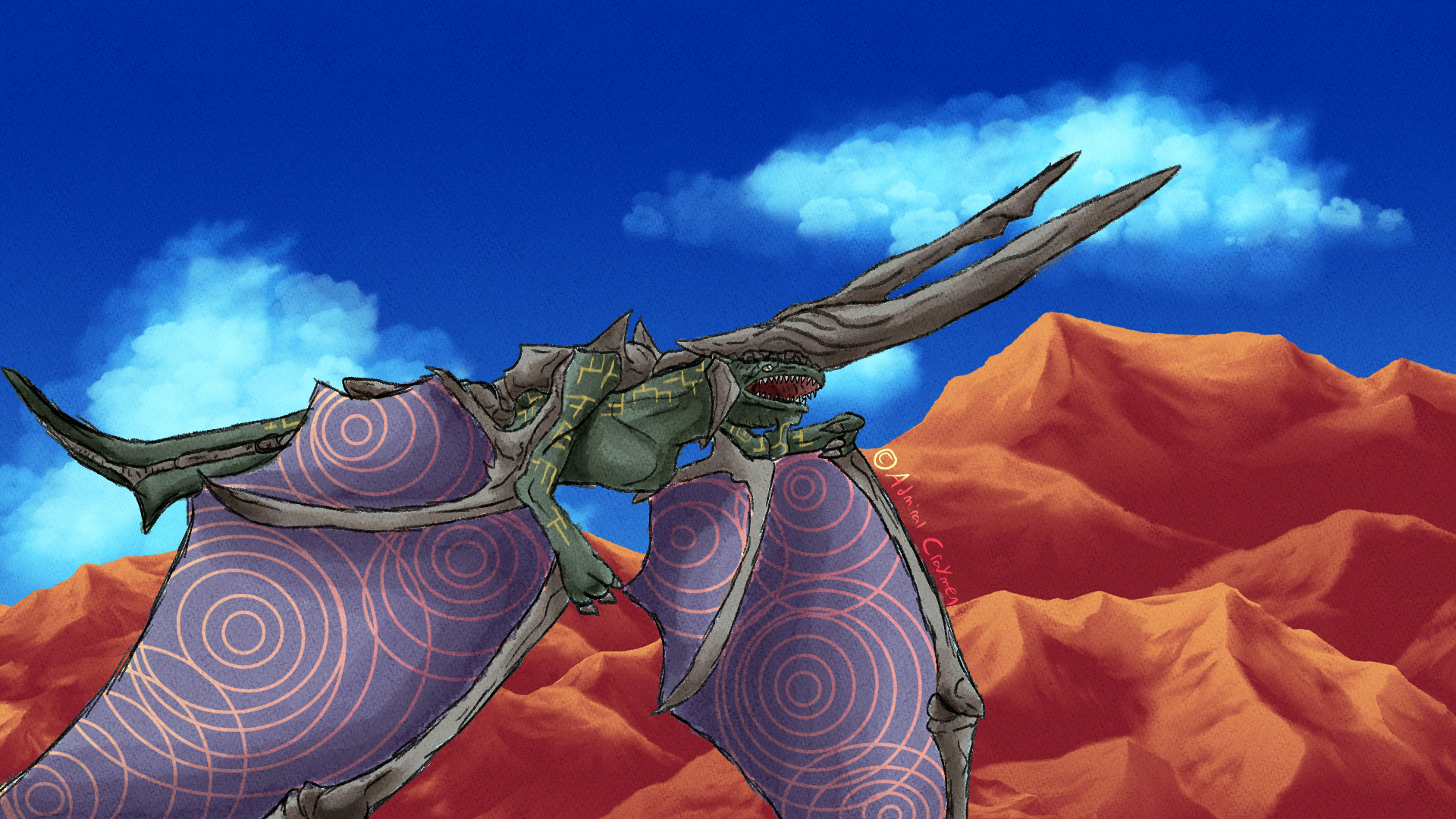 Panzer Dragoon Legacy - Base Wing Fan Art