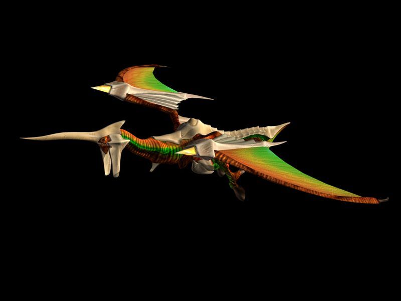 Panzer Dragoon Legacy - Panzer Dragoon Saga Valiant Wing Render