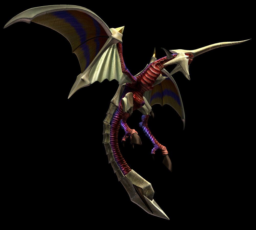 Panzer Dragoon Legacy - Panzer Dragoon Saga Stripe Wing Render