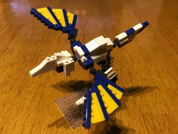 Panzer Dragoon Legacy - LEGO Blue Dragon