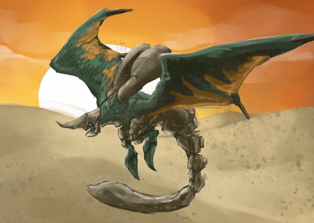 Panzer Dragoon Legacy - Prototype Dragon Sunset