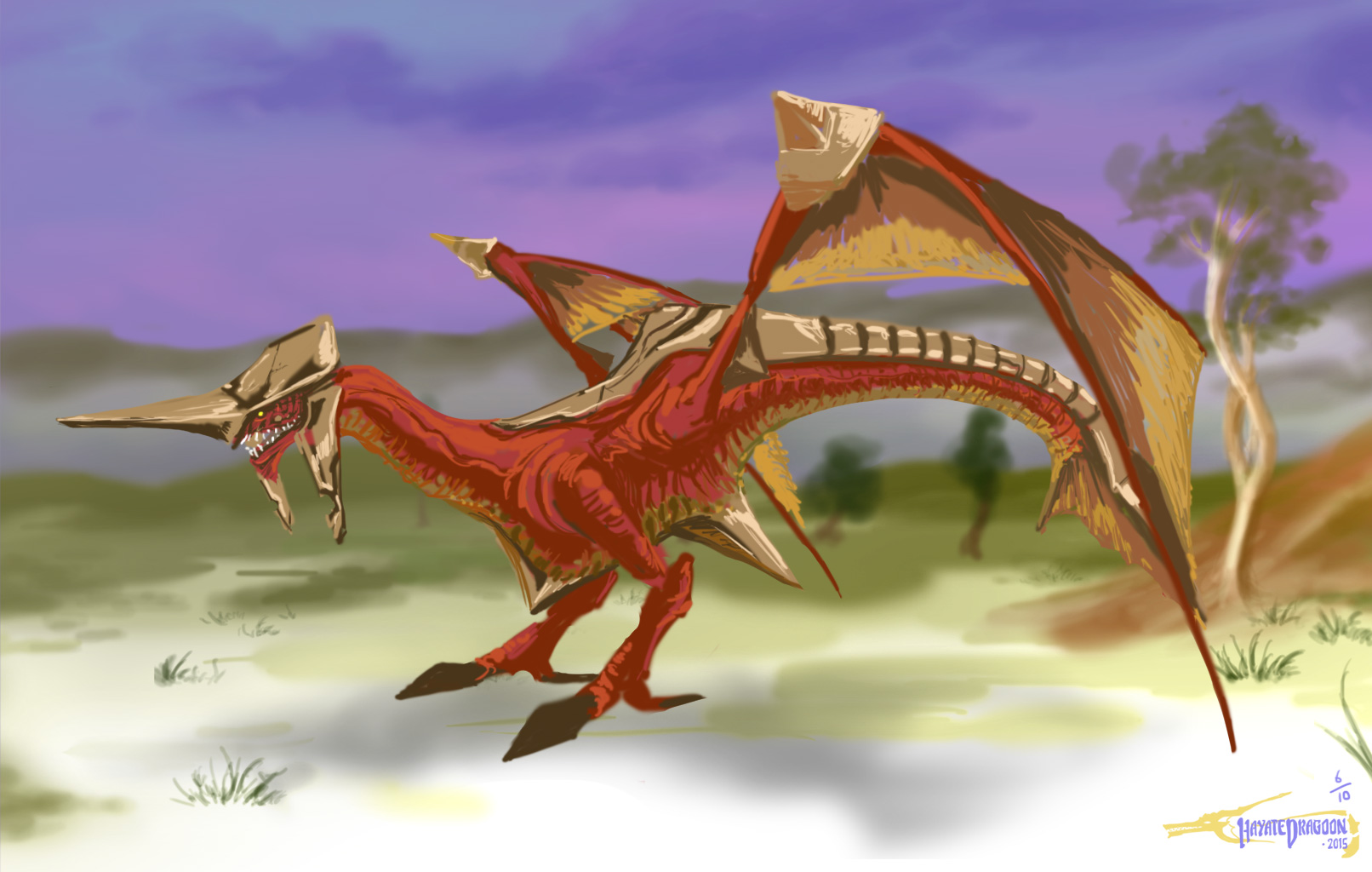 Panzer Dragoon Legacy - Basic Wing Fan Art