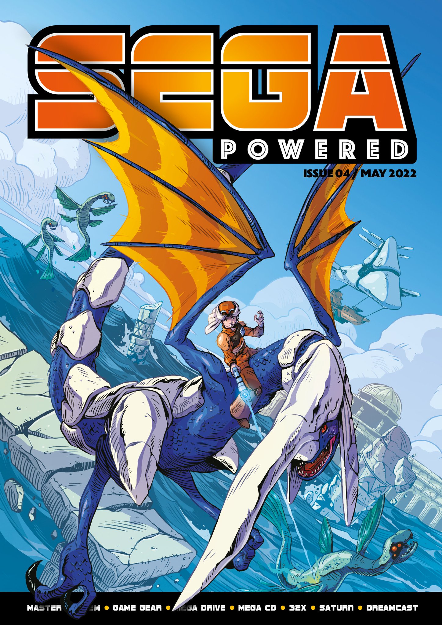 Panzer Dragoon Legacy - SEGA Powered Magazine Panzer Dragoon Cover