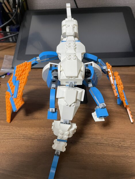 Panzer Dragoon Legacy - LEGO Blue Dragon