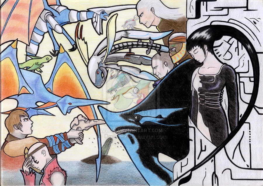 Panzer Dragoon Legacy - Panzer Dragoon Saga Fan Poster