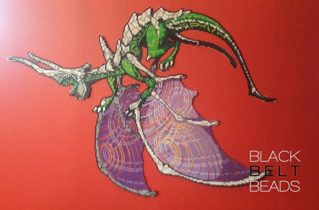 Panzer Dragoon Legacy - Base Wing (Perler Beads)