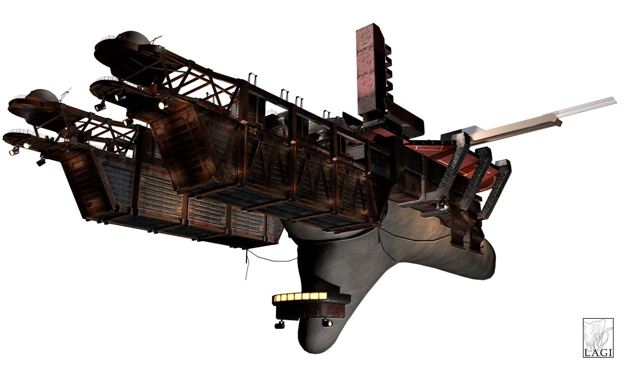 Panzer Dragoon Legacy - Assault Carrier Vermana